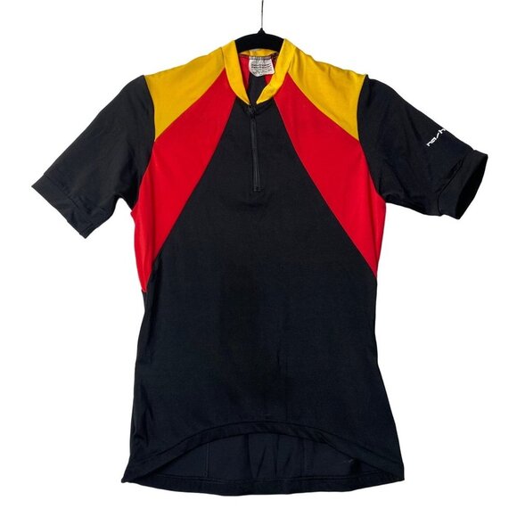 Nashbar | Shirts | Nashbar Men Black Red Yellow Bottle Short Sleeve ...